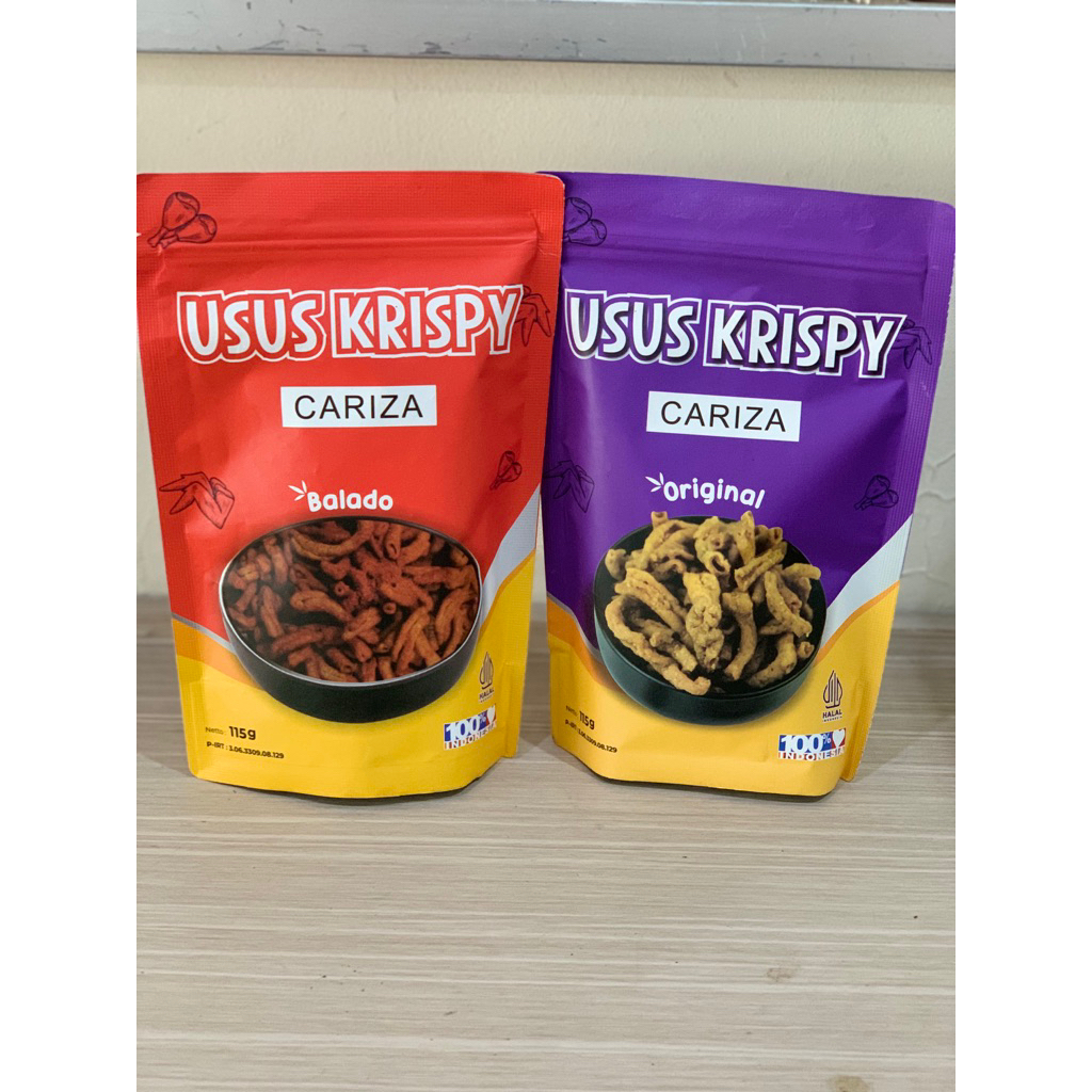 Jual USUS KRISPY CARIZA (ORI DAN BALADO) | Shopee Indonesia