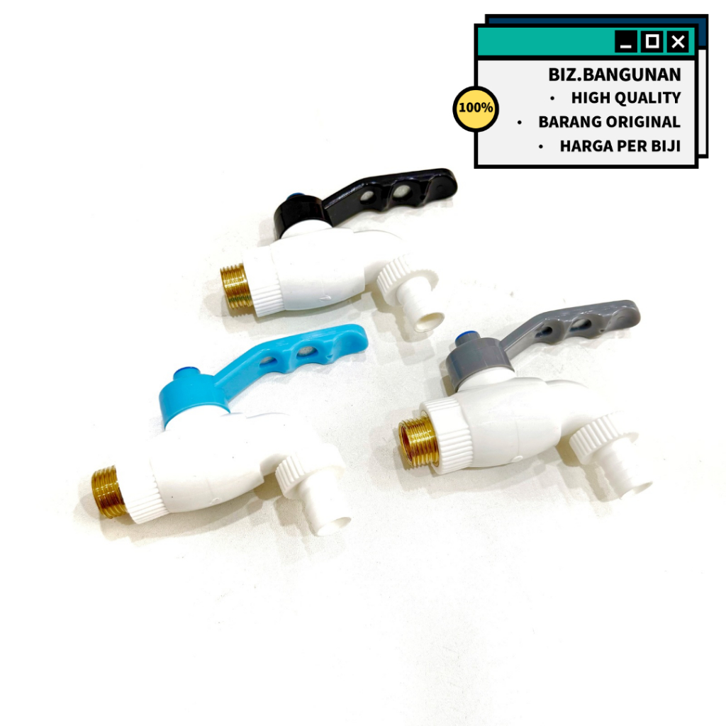 Jual KRAN PVC JUMBO PPR 1/2 INCH - KERAN AIR TEMBOK TAMAN | Shopee ...