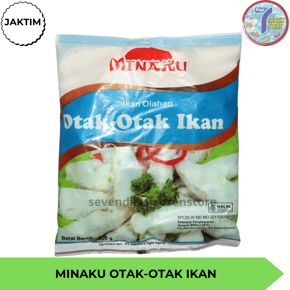 Jual Otak-Otak Ikan Minaku Ikan Olahan Beku Frozen 500 Gr | Shopee ...
