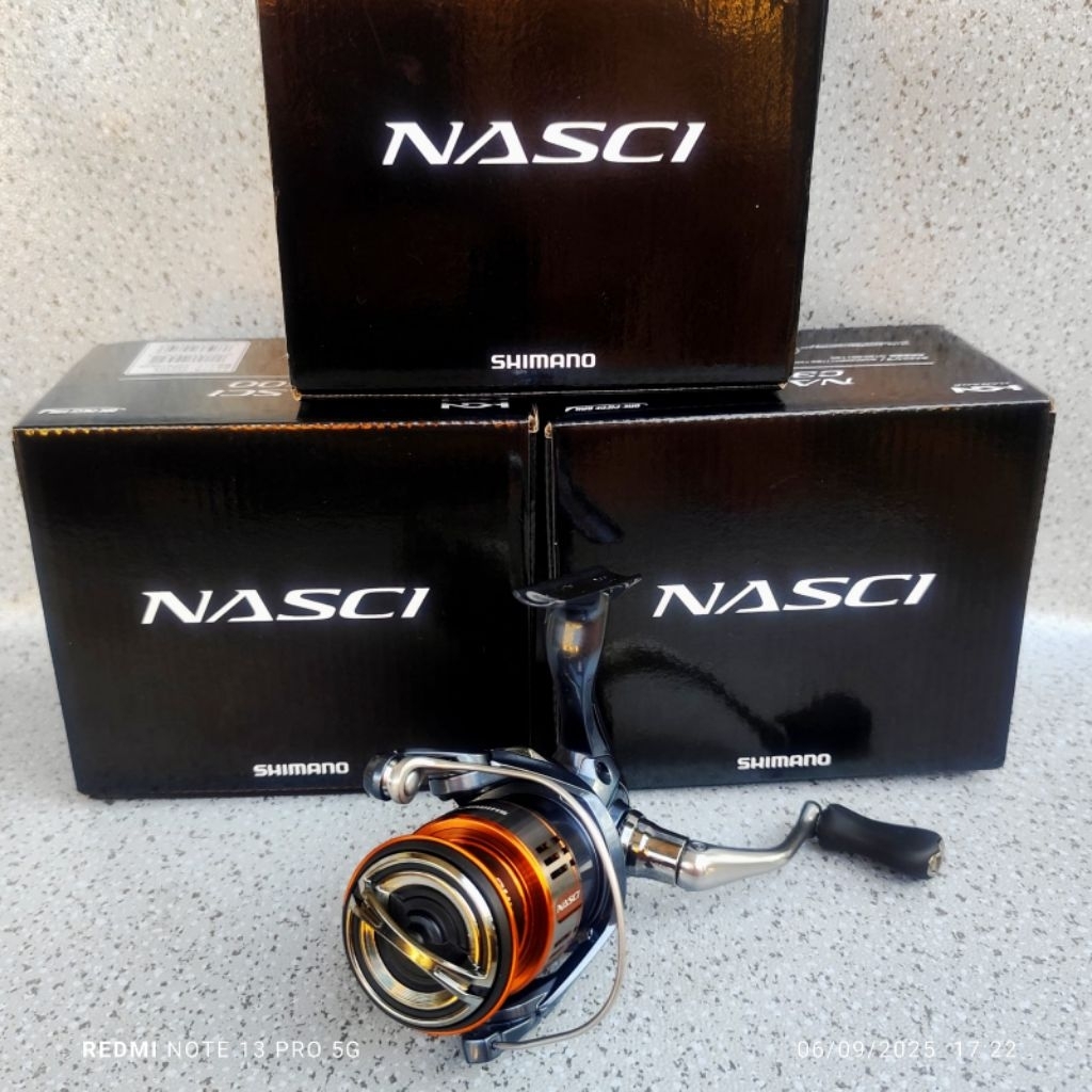 Jual Reel Pancing Shimano Nasci FD 2025 (New Model) 1000 2500 HG C3000 HG 4000XG C5000 XG ...