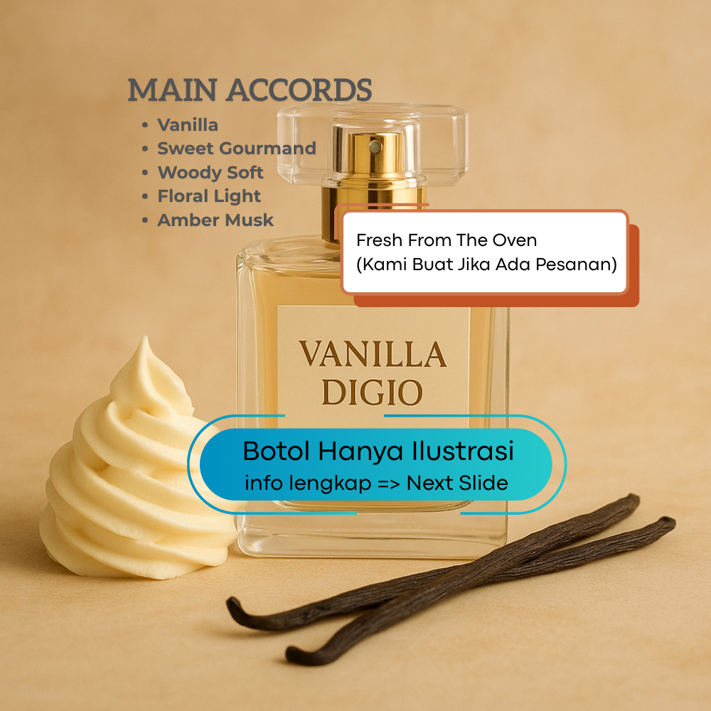 Jual Vanilla Digio| | EDT EDP Extrait | Shopee Indonesia