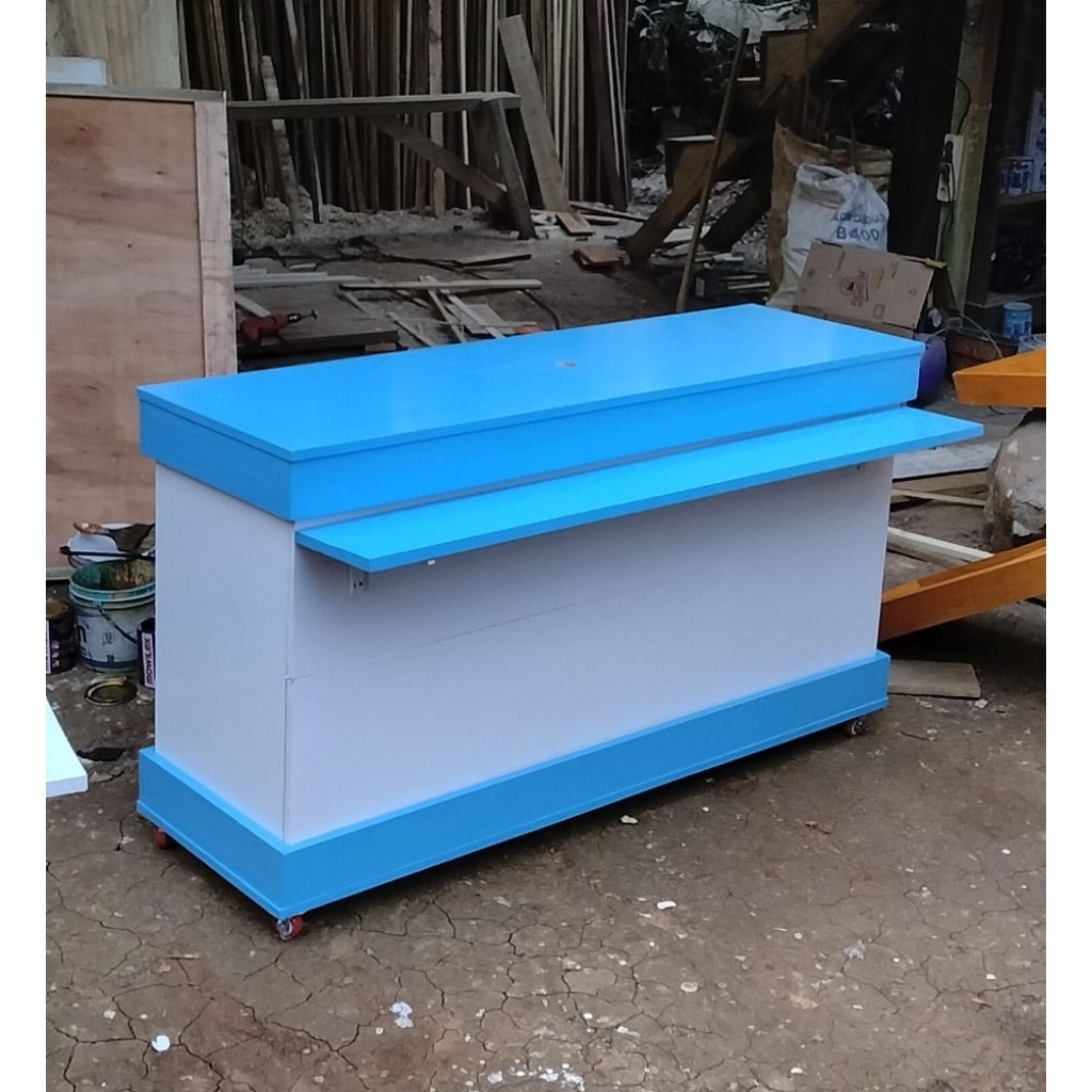 Jual Booth lipat portable desain koper, booth dimsum es minuman kopi ...
