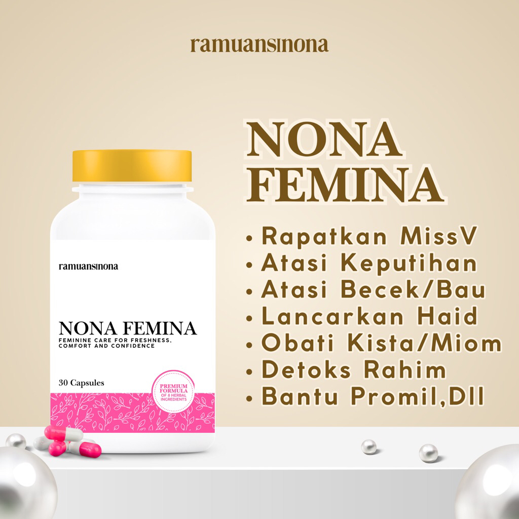 Jual NONA FEMINA UNTUK PERAPET MISS V | OBAT KEPUTIHAN | PELANCAR HAID ...