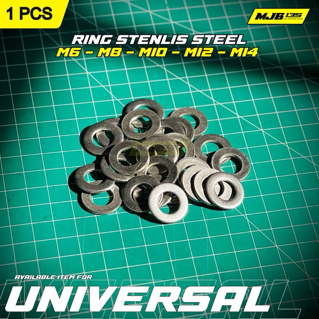 Jual RING M6 - M8 - M10 - M12 - M14 DRAT 10 - 12 - 14 - 17 - 19 STENLIS ...