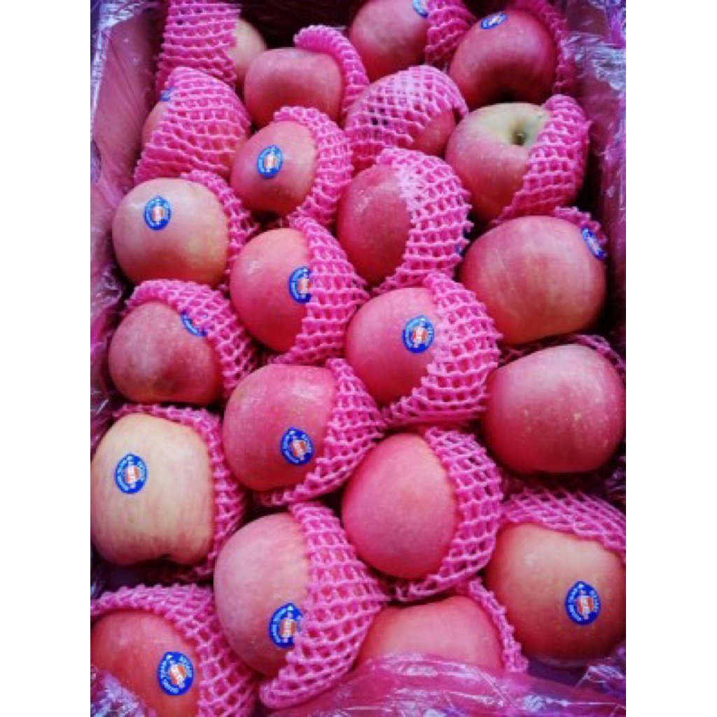 Jual BUAH APEL FUJI 1kg Fresh (bonus 50gram) | Shopee Indonesia