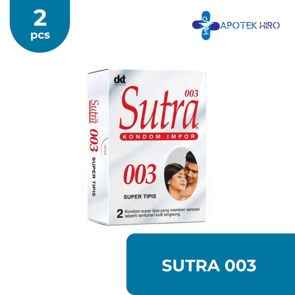 Jual Sutra 003 Kondom Super Tipis 0.03 Mm 2 Pcs | Shopee Indonesia