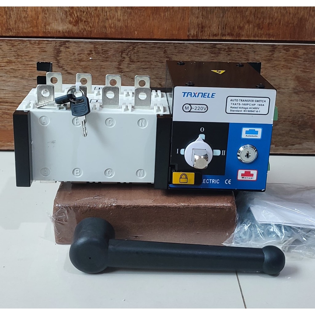Jual ATS Automatic transfer switch 160a COS MOTORIZE | Shopee Indonesia