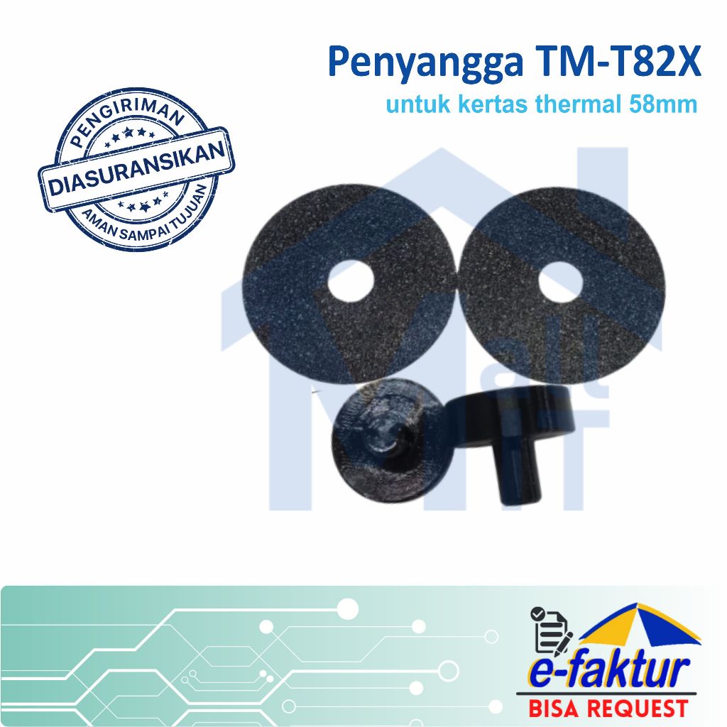 Jual MALLIT Roller TM-T82x Penyangga TMT82X TM-T82 X TMT82 X untuk ...