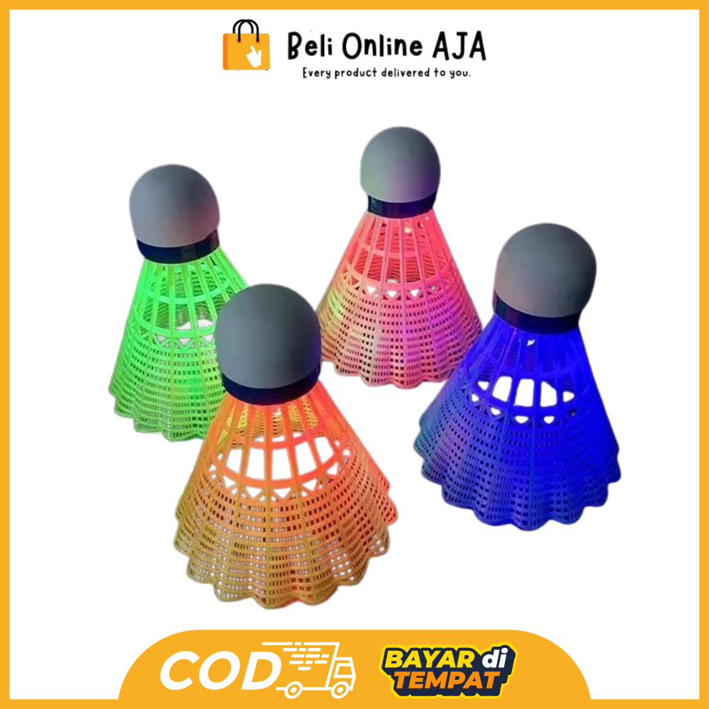 Jual BOA Badminton Shuttlecock / Kok Bulutangkis Pakai Lampu LED GLOW ...