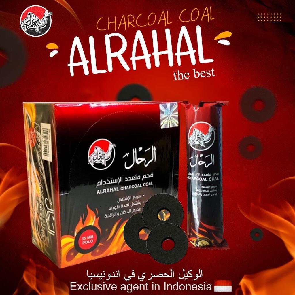 Jual ARANG Magic AL RAHAL Charcoal (1 BOX) Isi 8 Roll | ARENG Magic AL ...