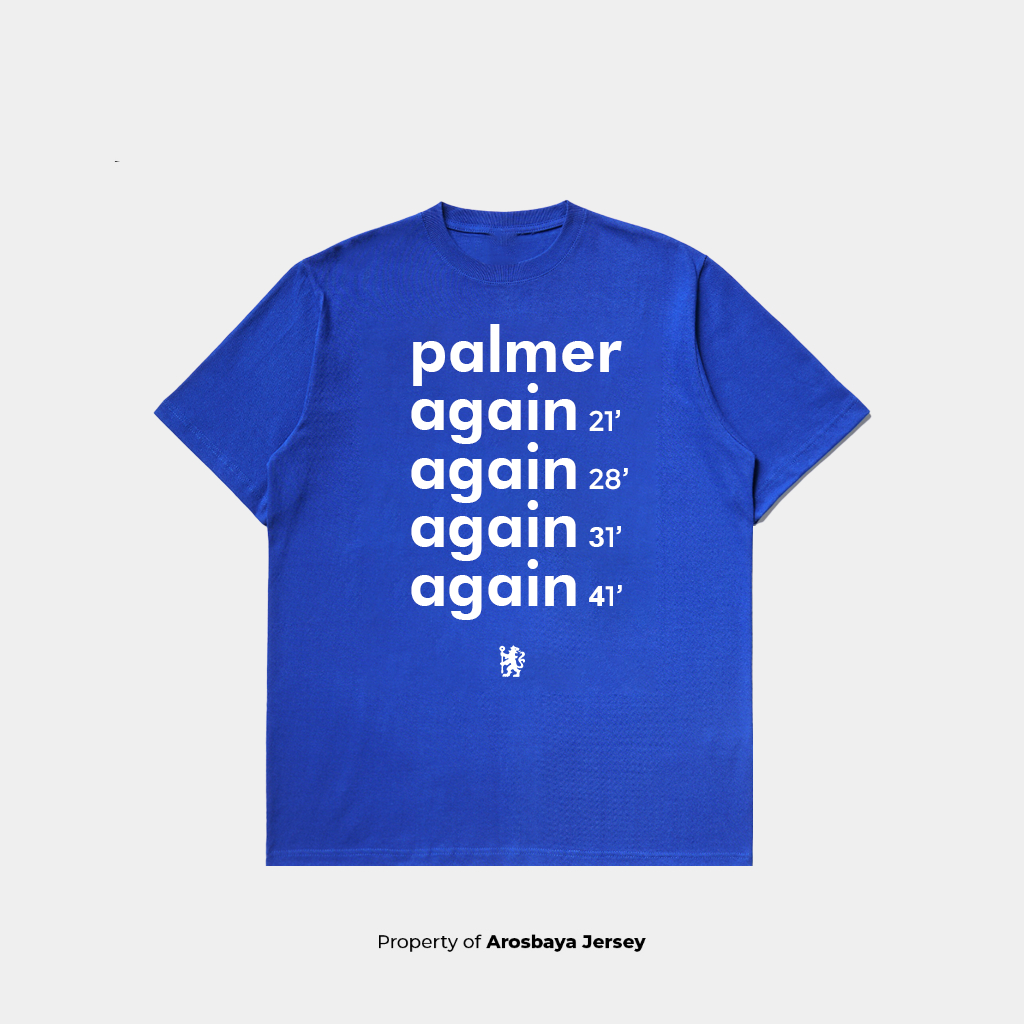Jual Kaos / T-Shirt Casual Lengan Pendek - Cole Palmer (Again) | Shopee ...