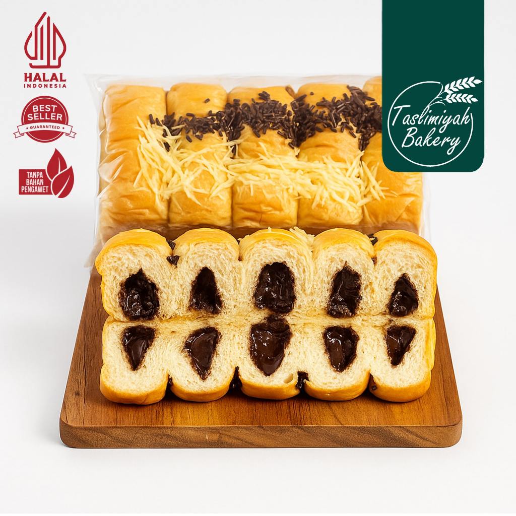 Jual TASLIMIYAH BAKERY / Roti Sobek Coklat Keju Ukuran 20x10 cm / Roti ...
