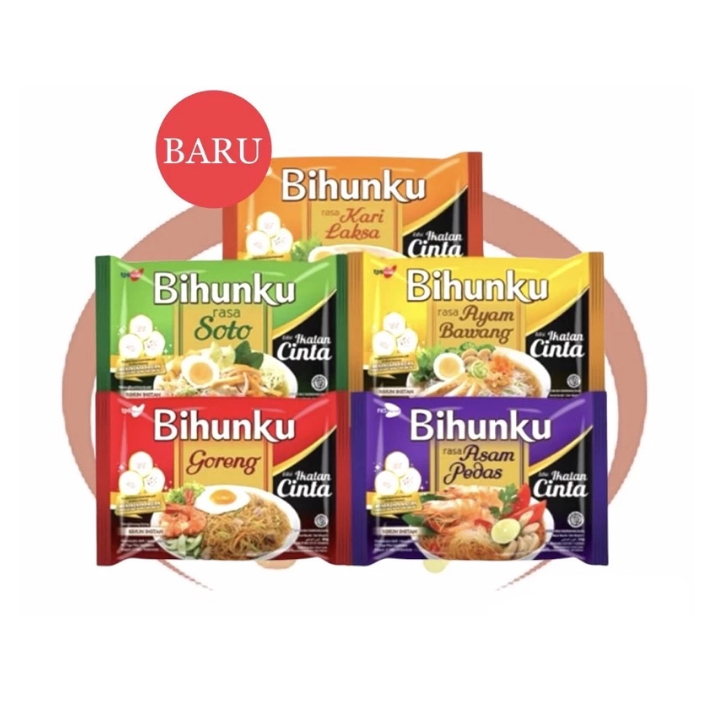 Jual BIHUNKU ANEKA RASA BIHUN INSTAN KARI LAKSA GORENG SOTO AYAM BAWANG ...