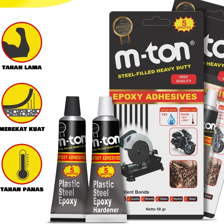 Jual Montana Lem Besi Epoxy Plastic Steel M-TON / Plastic Steel Lem ...