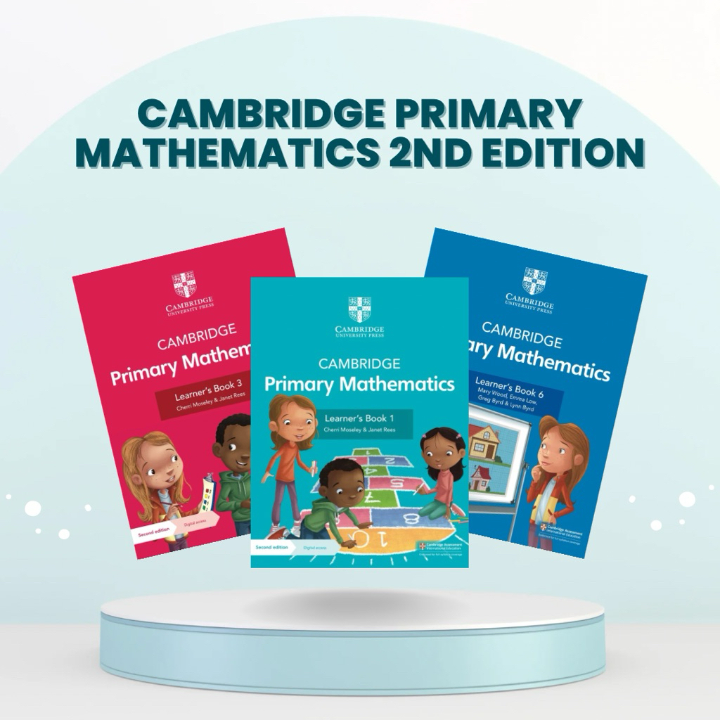 Jual Cambridge Primary Mathematics 2nd Edition 1-6 Learner’s Book ...