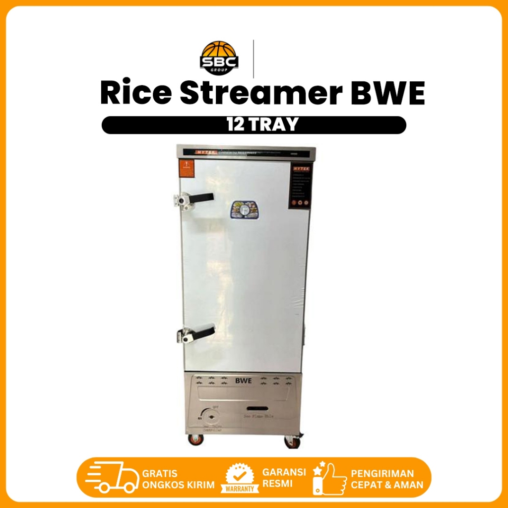 Jual Rice Steamer 12tray BWE By SBC +FREE PACKING KAYU | Shopee Indonesia