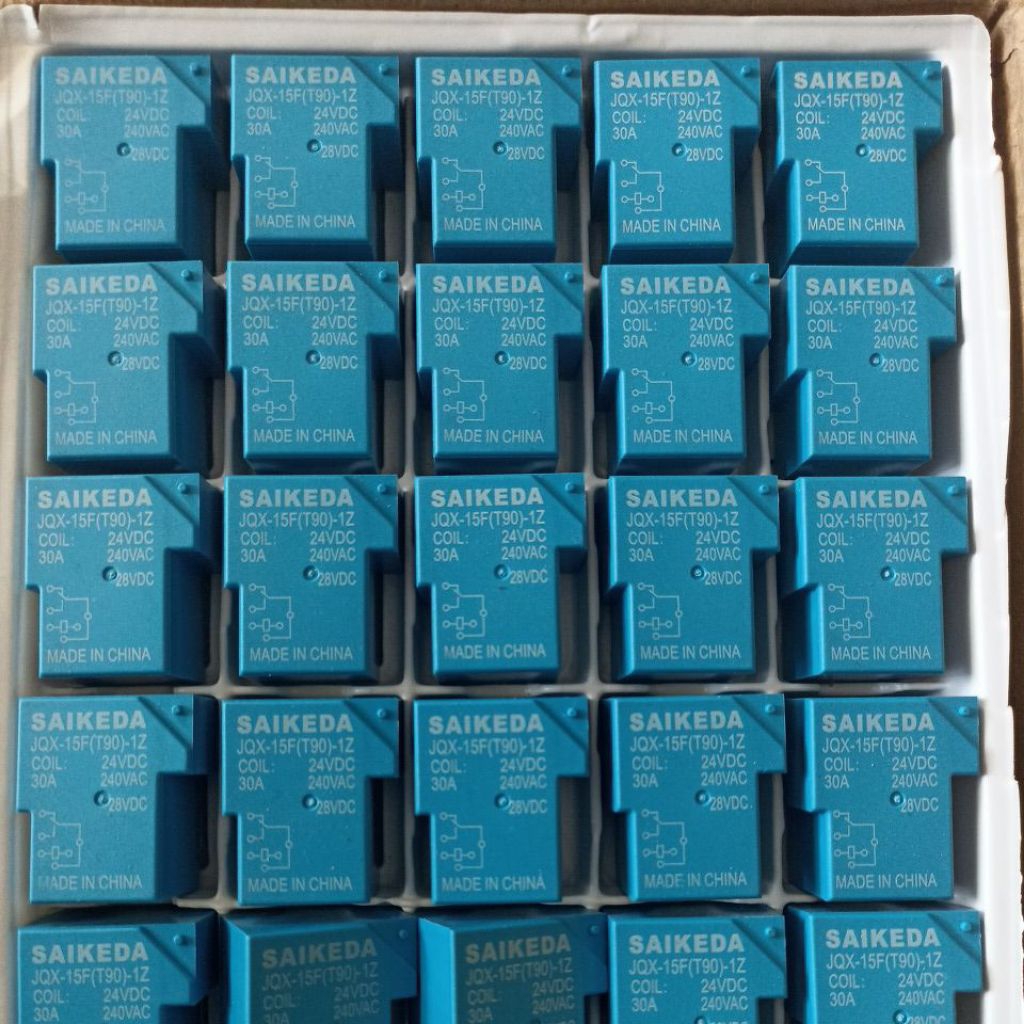 Jual Relay 24 V 30 A saikeda original Riley 24 volt 30 ampere 5 kaki ...