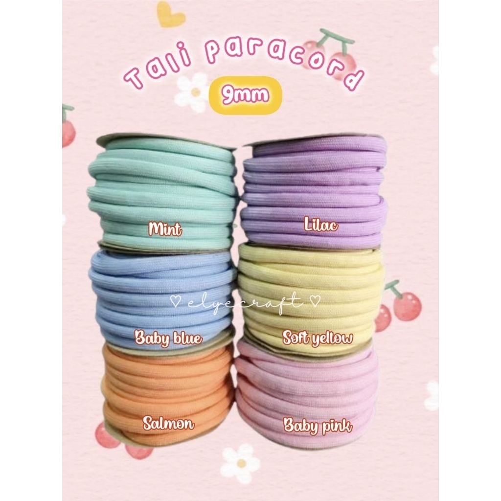 Jual 1 meter - tali paracord jumbo 9mm | Shopee Indonesia