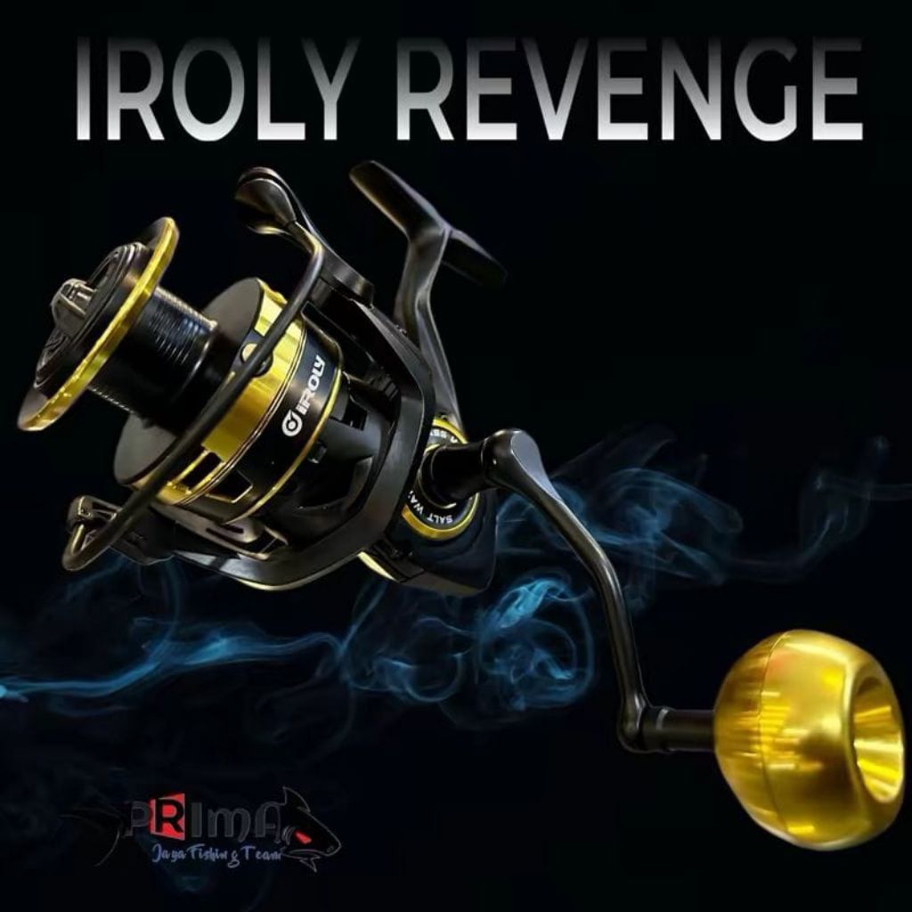 Jual Reel Jigging Popping Iroly Revenge | Shopee Indonesia