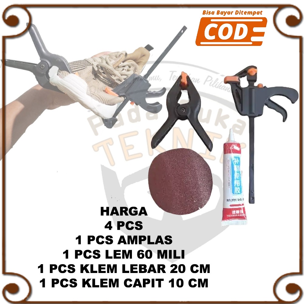 Jual Alat Benerin Sepatu / Sendal Jebol Klem Press Jepit Perawatan ...