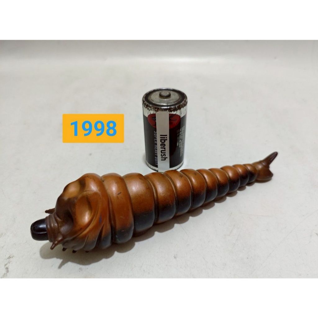 Jual Vintage 1993 toho bandai sofubi mothra larva godzilla movie ...