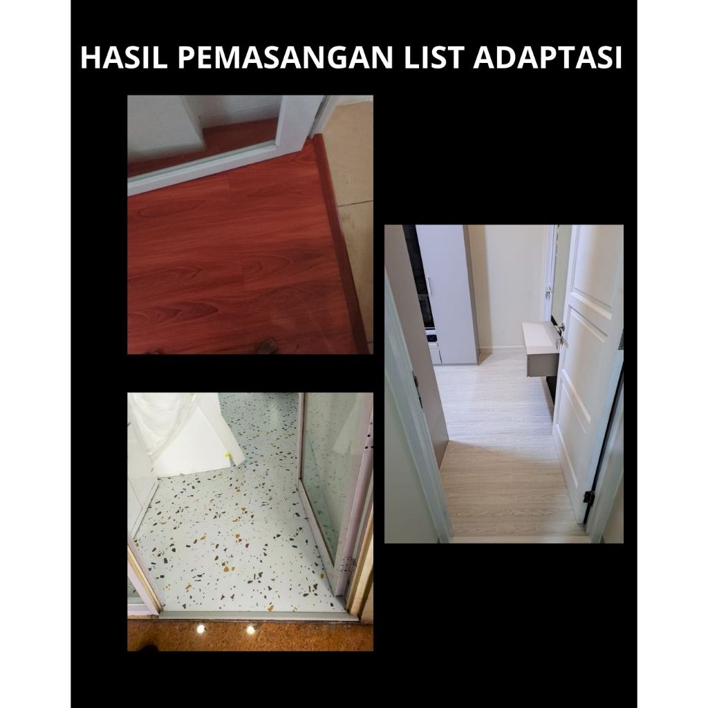 Jual List Adaptasi Vinyl/SPC/Parket PVC Custom Warna | Shopee Indonesia