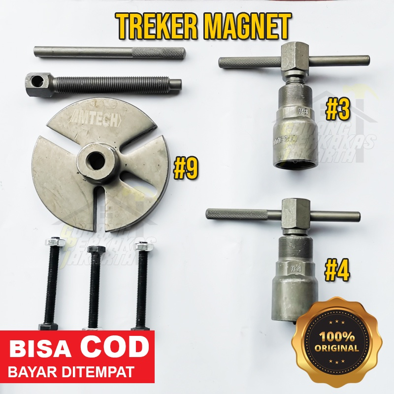 Jual PAKET TREKER MAGNET SET AMTECH /Amtech Treker Magnet type No.3, No ...