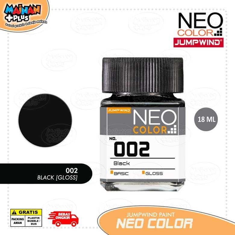 Jual JUMPWIND NEO COLOR 002 BLACK Cat Gunpla Gundam Model Kit Paint ...