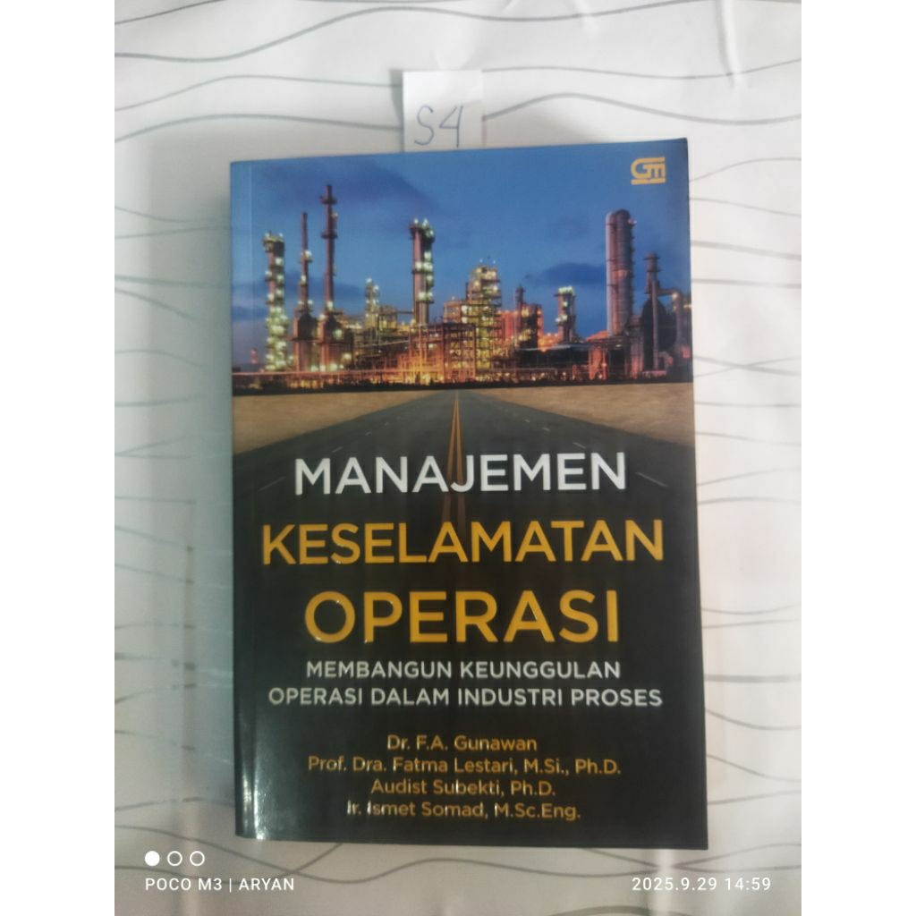 Jual MANAJEMEN KESELAMATAN OPERASI MEMBANGUN KEUNGGULAN OPERASI DALAM ...