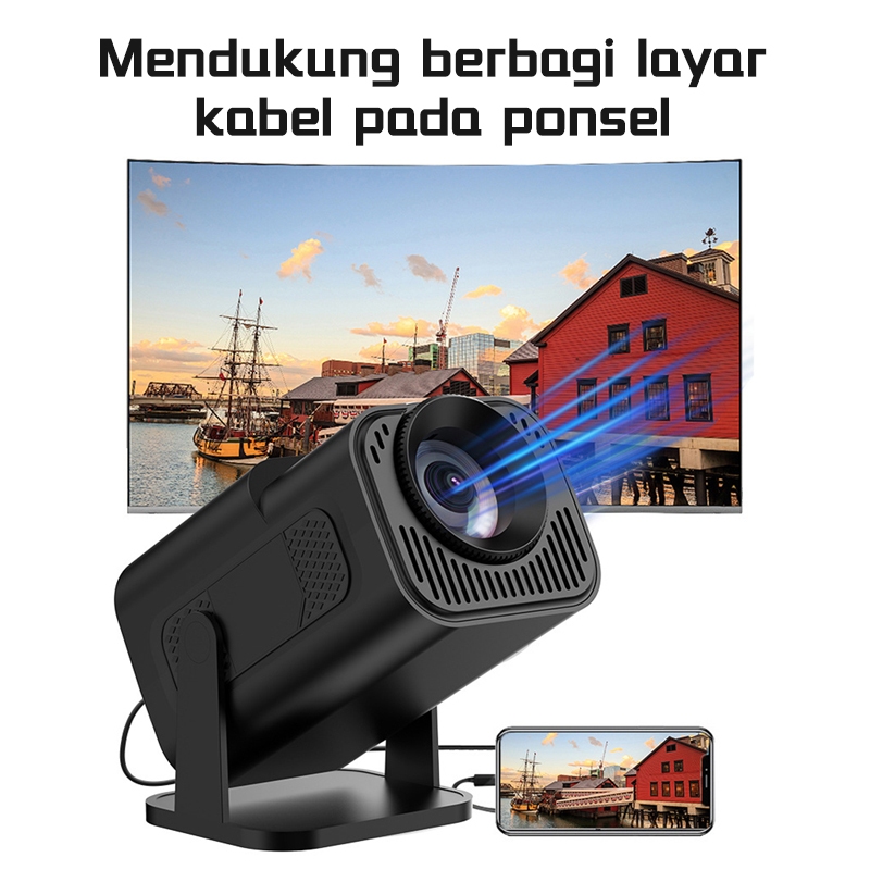 Jual Portable Mini Projector Home Hp 1920*1080p Theater Smart Proyektor ...
