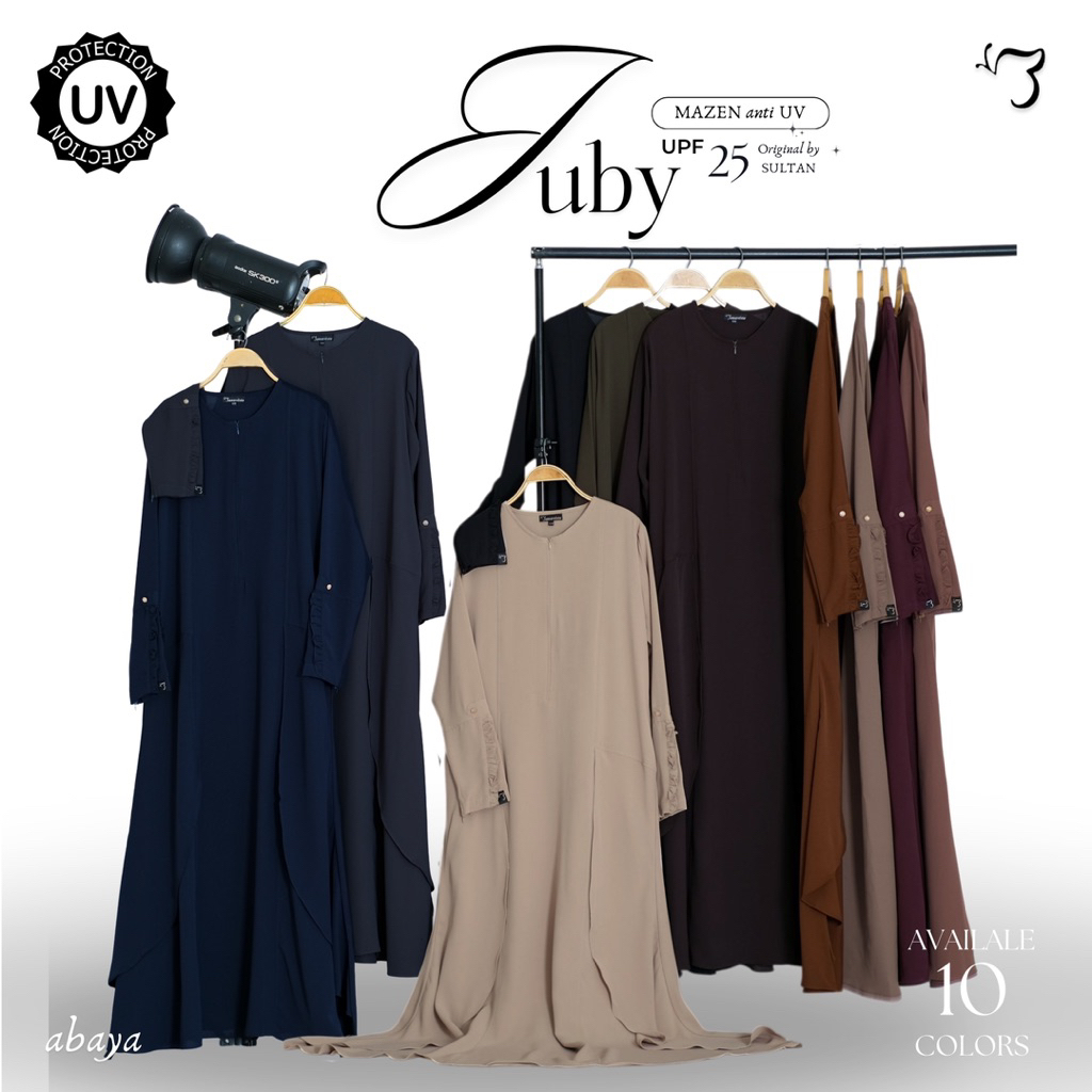 Jual Bonavista - Abaya Juby (2 size) Abaya Mazen Anti Uv By Sultan ...
