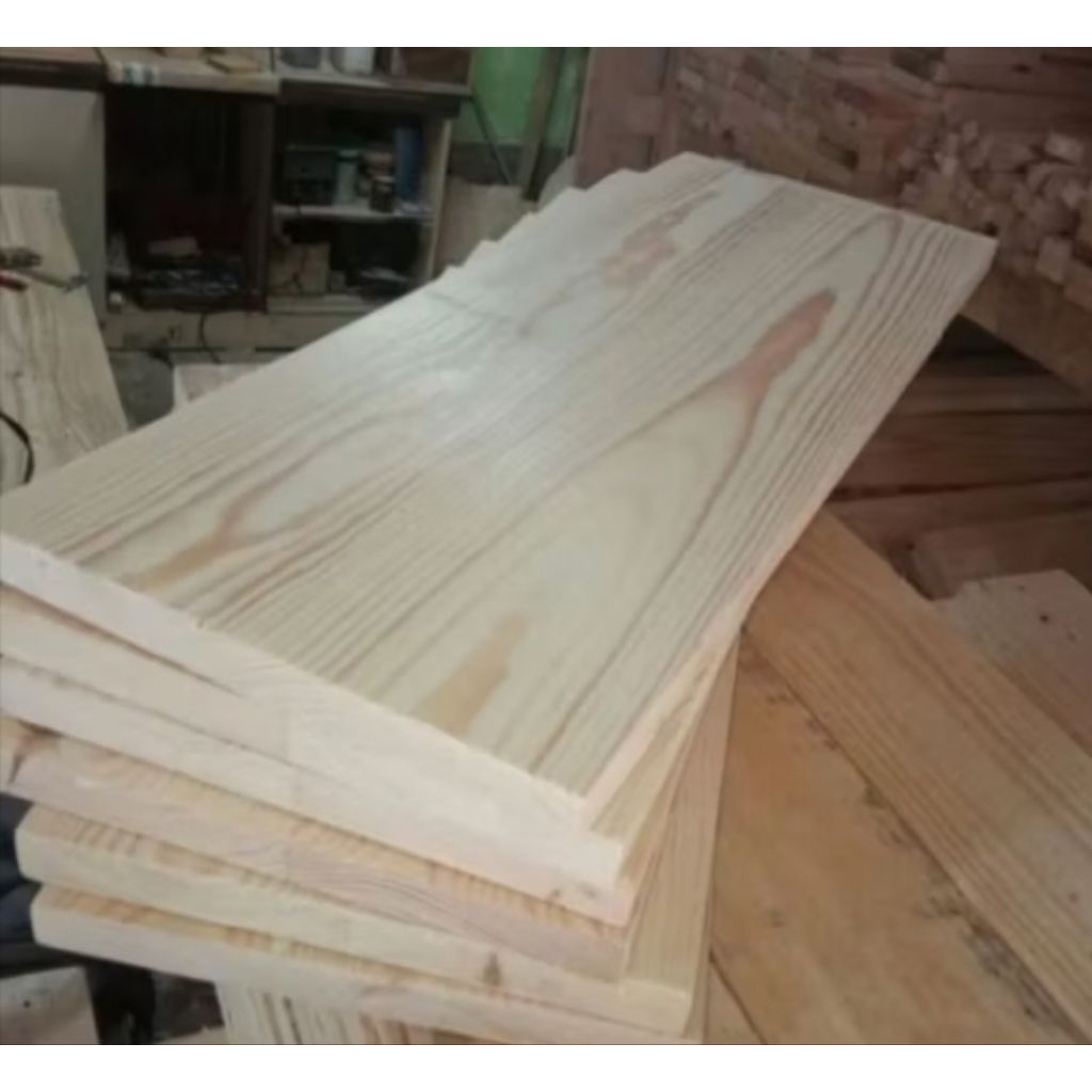 Jual papan kayu jati Belanda 20 x 20 x 2 cm sudah Diamplas halus ...
