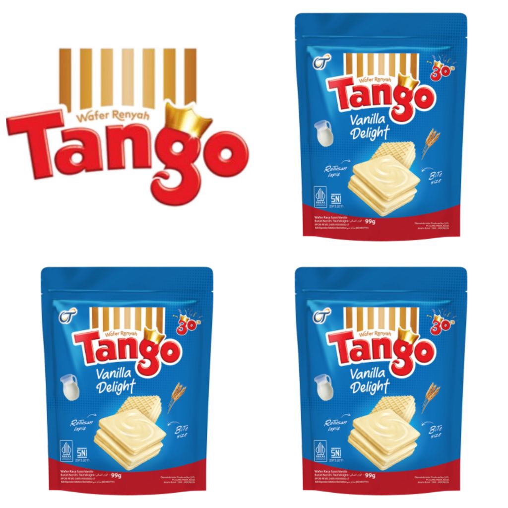 Jual Tango Wafer Susu Vanila 99 Gr | Shopee Indonesia