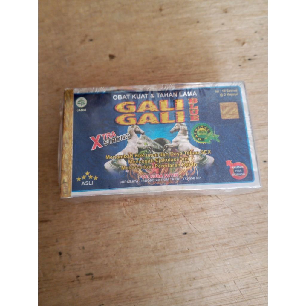 Jual kemasan baru gali gali blue isi 10 sachet | Shopee Indonesia