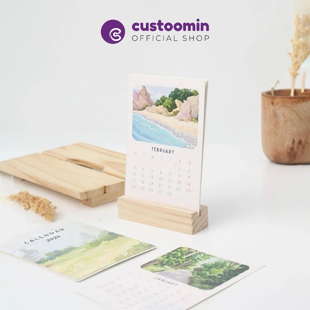 Jual Kalender 2026 | Decoration Calendar | A6 Calendar #Charming ...