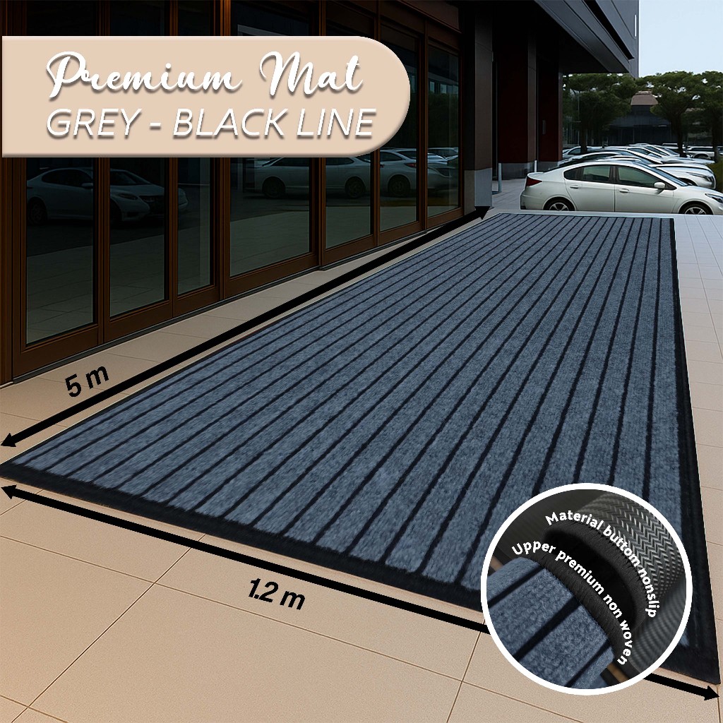 Jual Karpet PREMIUM MAT 120x500cm – Keset Panjang Anti Slip Depan Hotel ...