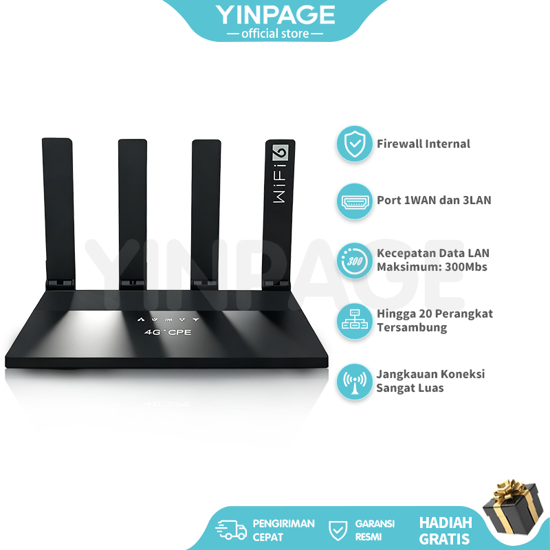 Jual 4G LTE Router | 300 Mbps Wireless Nirkabel Modem | Sim Card | All ...