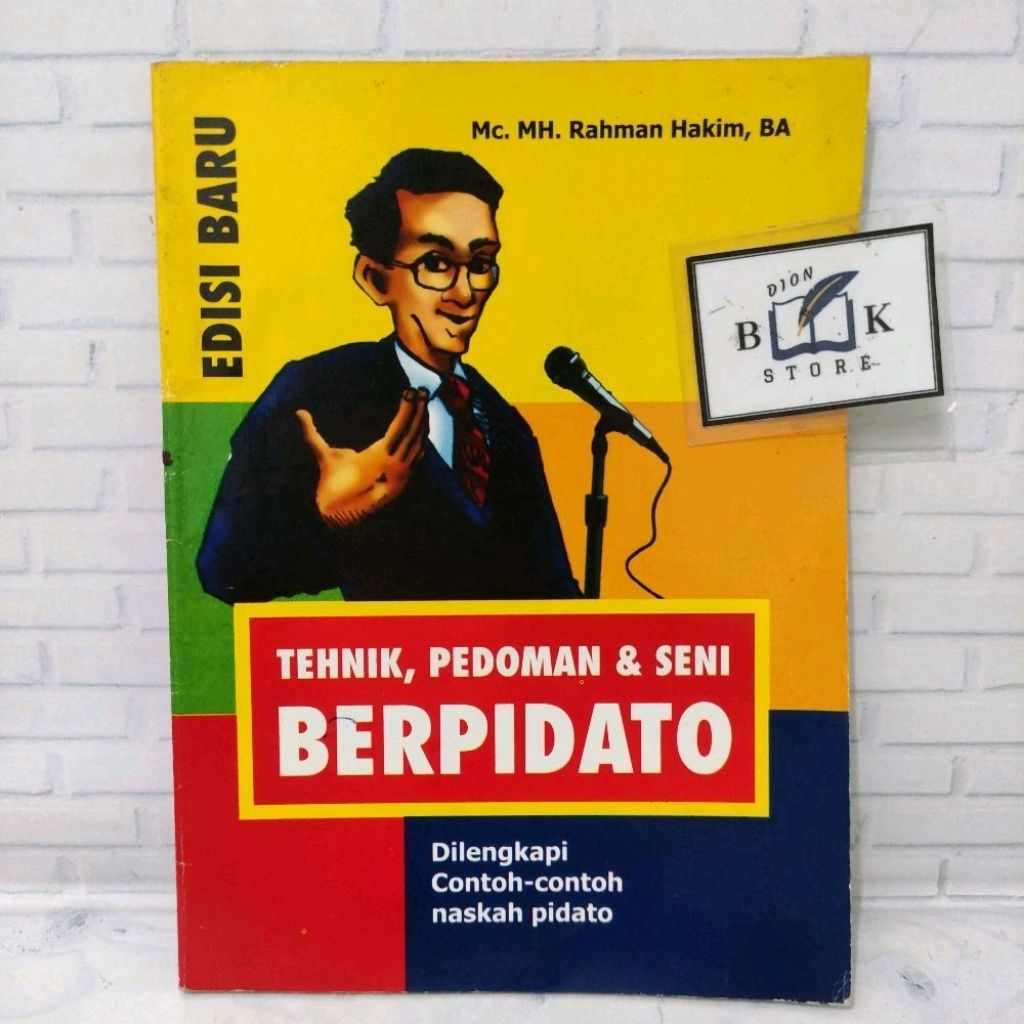 Jual (ORIGINAL) Buku Tehnik, Pedoman & Seni Berpidato - Dilengkapi ...