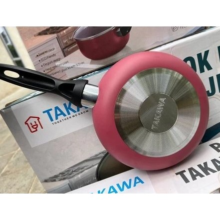 Jual Frypan Takawa Ukuran 18cm / Teflon Anti Lengket / Penggorengan ...