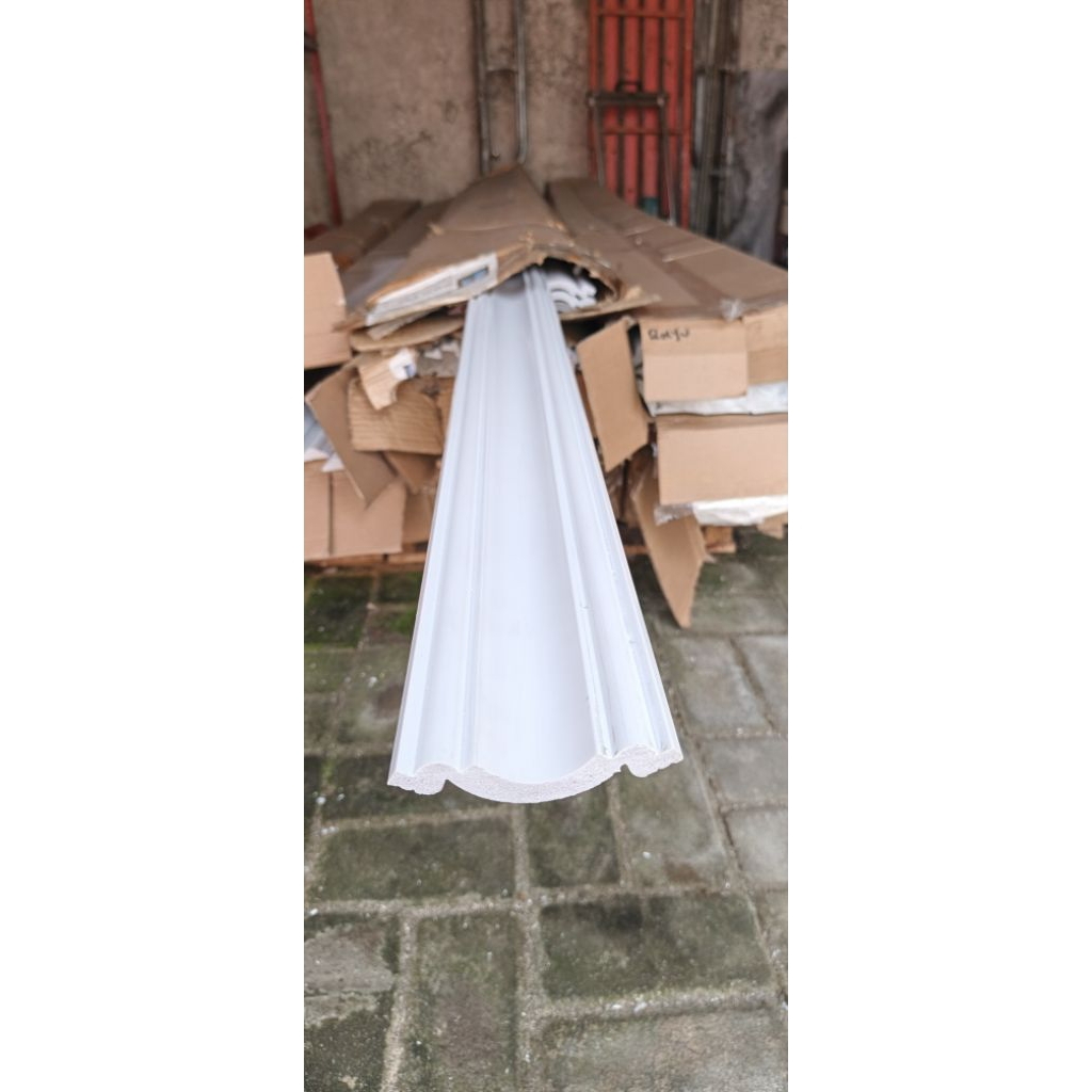 Jual lis pojok plafon PVC lebar 10cm | Shopee Indonesia