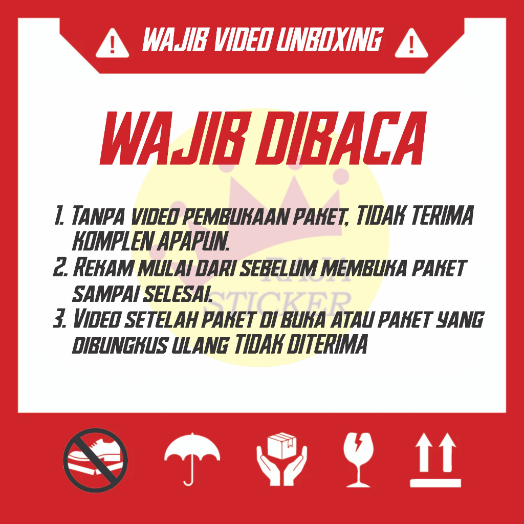 Jual Stiker sticker kabon mini princut 1 set dapat 2 pcs stiker kabon ...