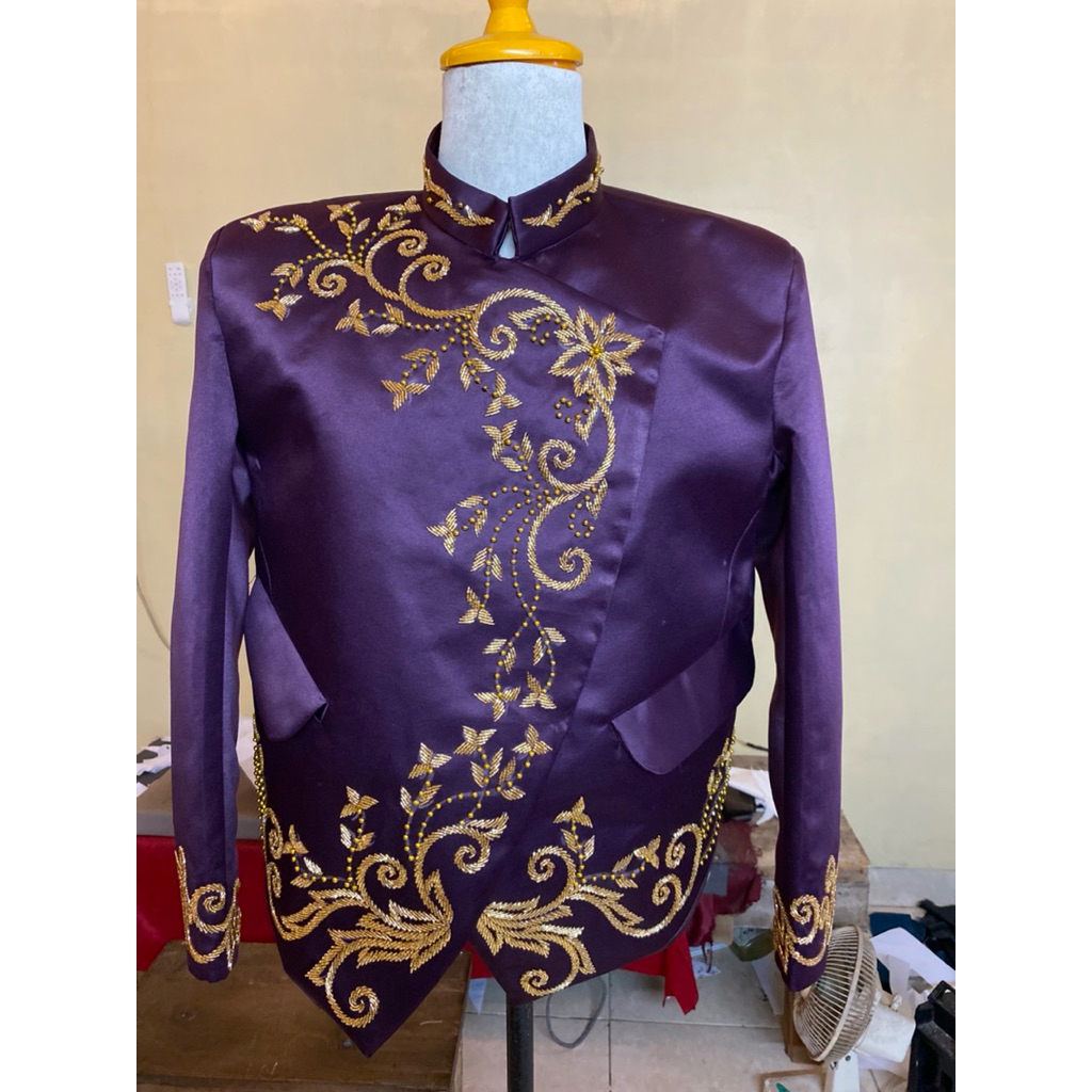 Jual Beskap bapak besan || Beskap couple besan || Beskap bapak ...
