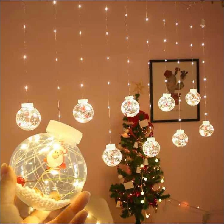 Jual LAMPU TIRAI NATAL MIX LAMPU HIAS MERRY CHRISTMAS LAMPU GANTUNG ...