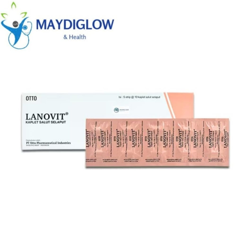 Jual Lanovit Box isi 50 Kaplet - Vitamin dan Mineral untuk Metabolisme ...