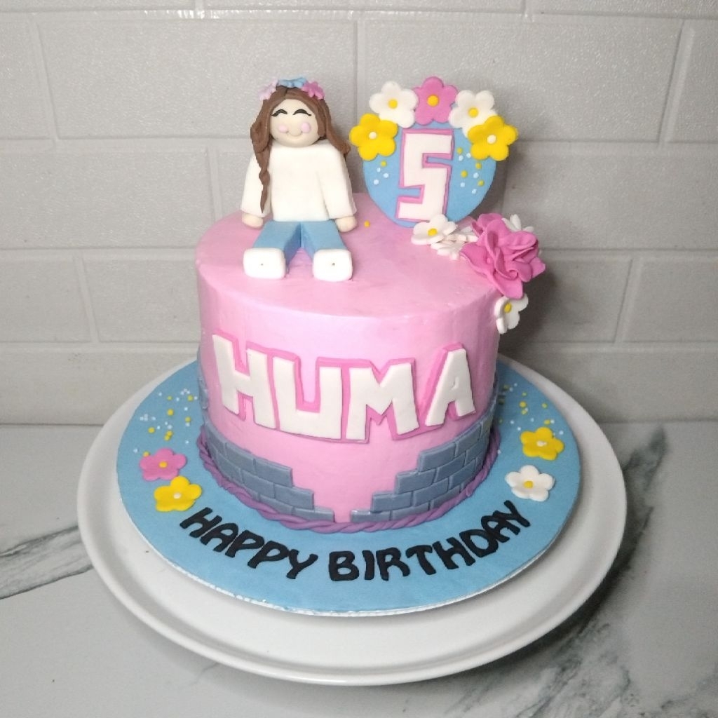 Jual kue ulang tahun roblox cake roblox cake ultah anak karakter ...