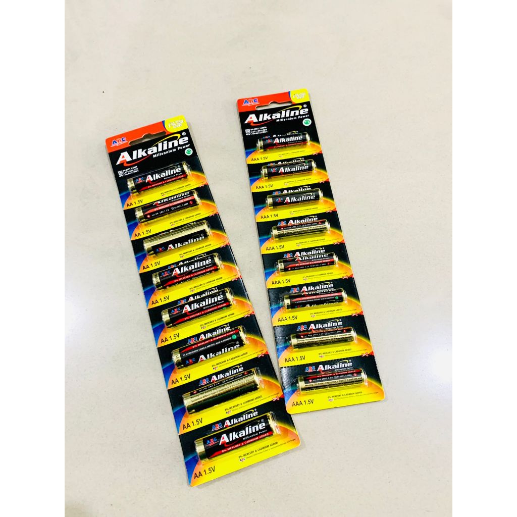 Jual (RCG/8PCS) Alkaline Alk Renceng / Batre Baterai ABC Butiran ...