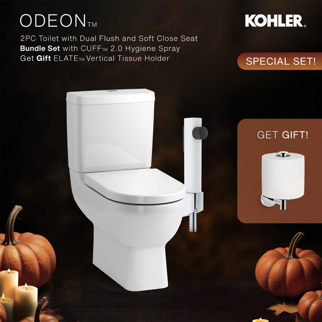Jual (SPECIAL SET) KOHLER Odeon Kloset Duduk / Toilet 2PC K-76173K-0 ...