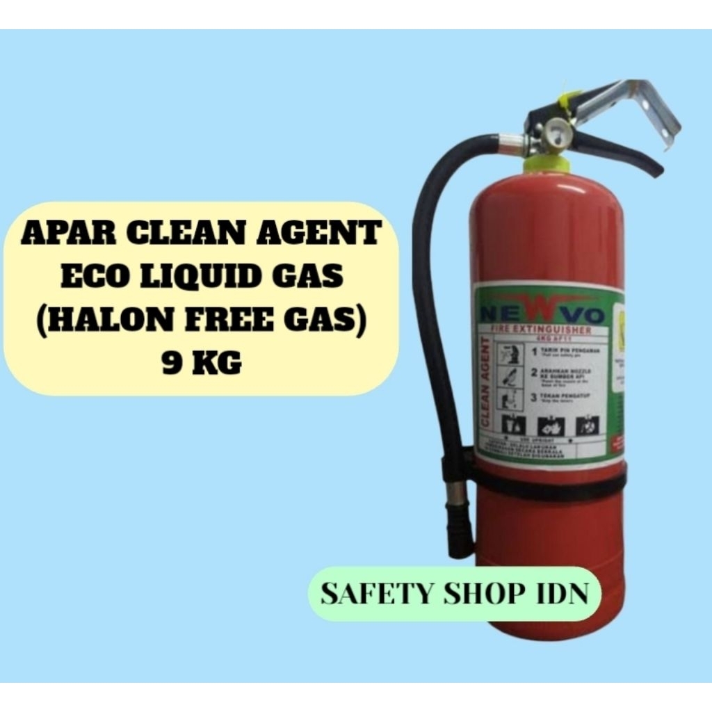Jual APAR 9 kg Clean Agent Eco Liquid Gas (Hallon) | Shopee Indonesia