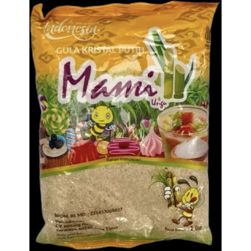 Jual [57makmur.id] GULA PASIR KEMASAN KEBON AGUNG KBA/GULA MAMI UNGU ...