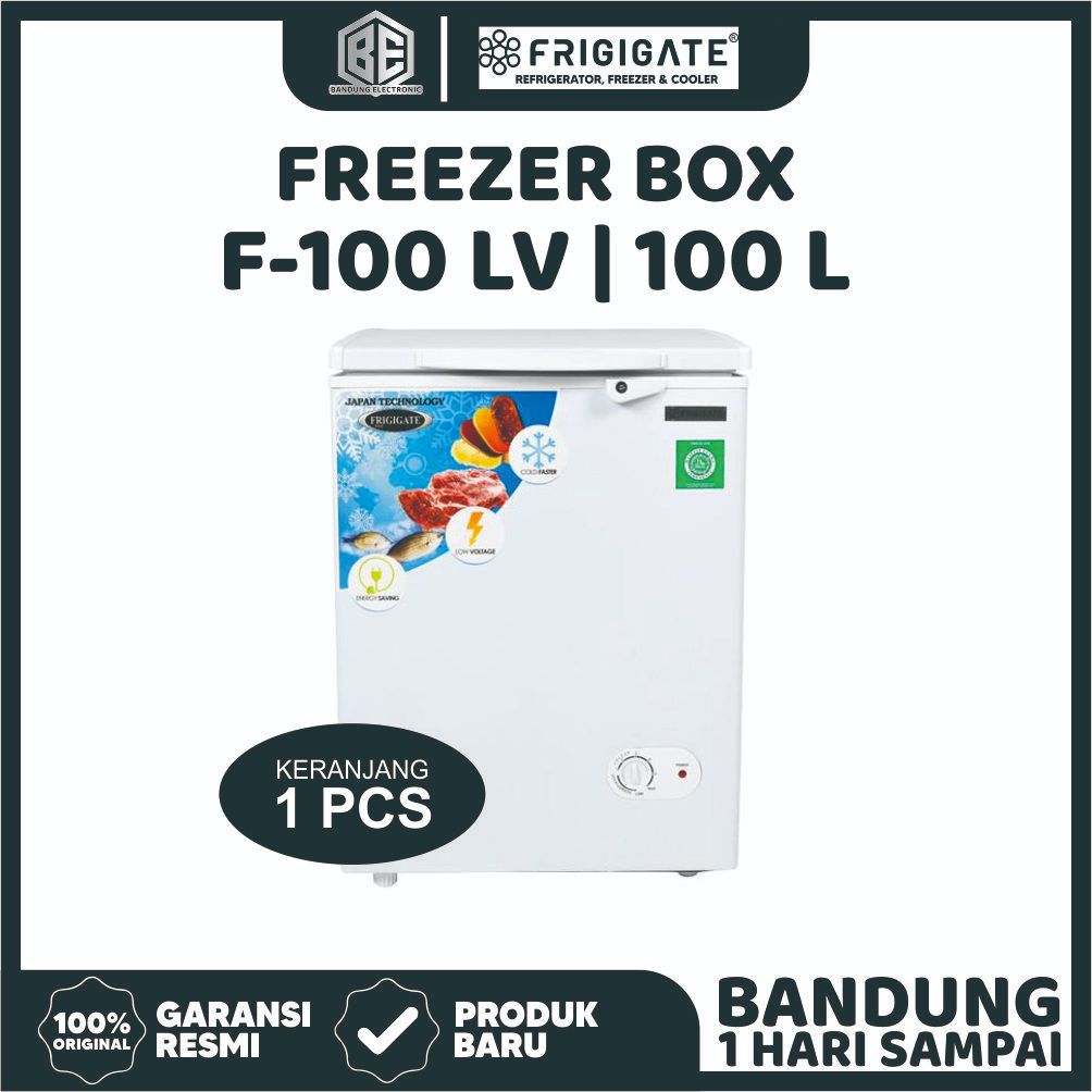 Jual CHEST FREEZER FRIGIGATE F-100 LV KAPASITAS 100 Liter Frozen Food ...